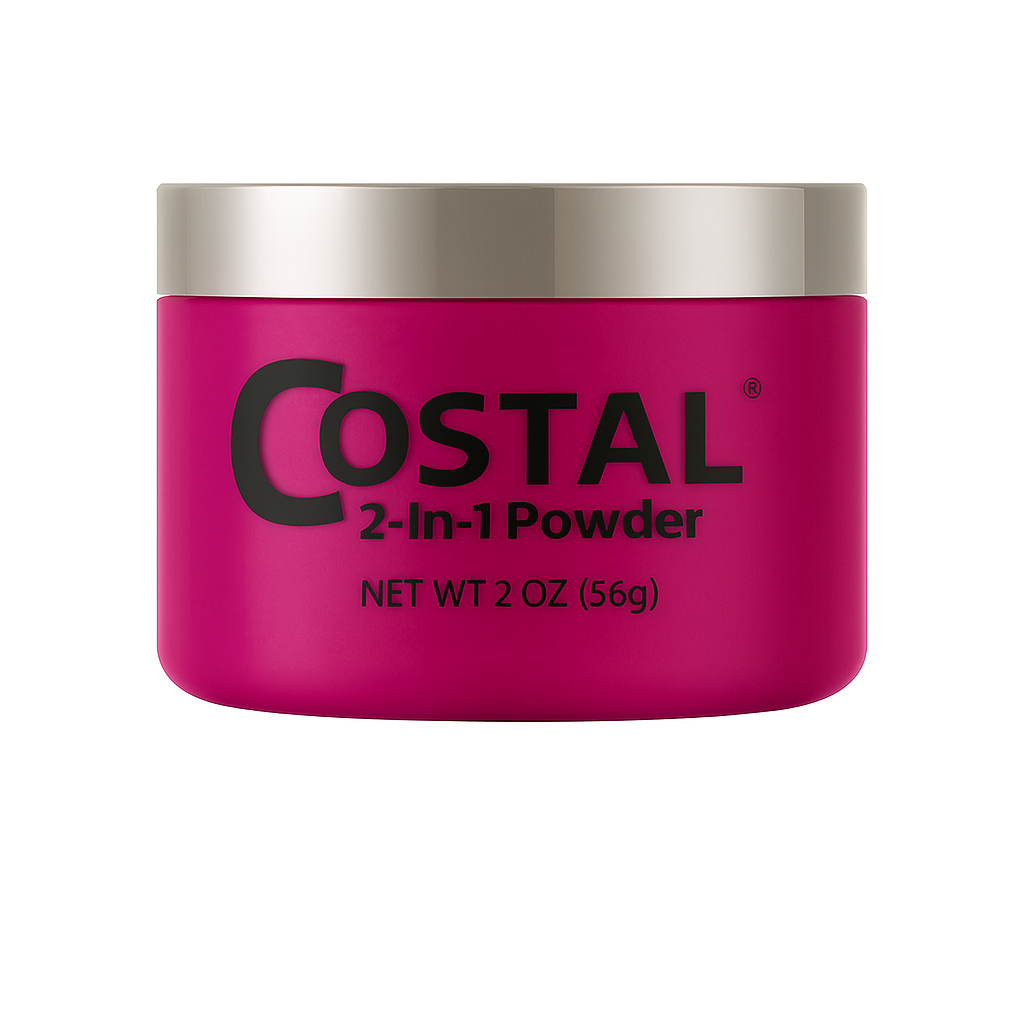 Costal and DND Daisy Matching Dip Powder 2 oz. - 420 Bright Maroon ...