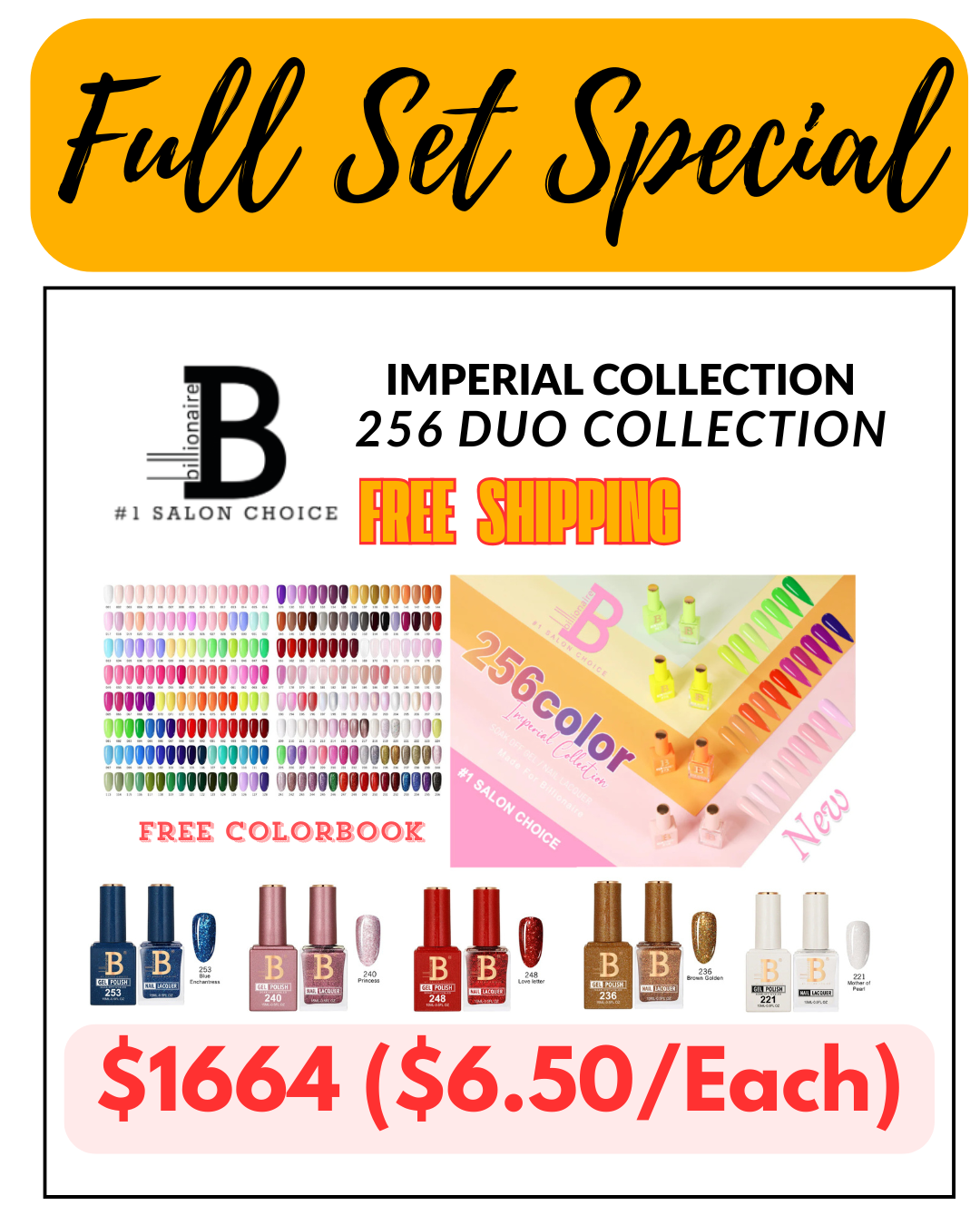 Billionaire Duo Imperial Collection Full Set – NAILMALL