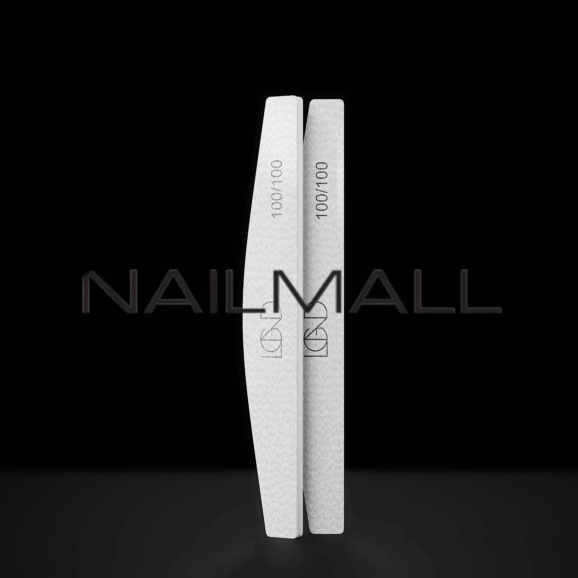 S ZEBRA HALF MOON FILE 100/100 4 PACK 4LGZHM100 - Chaun Legend Profess ...